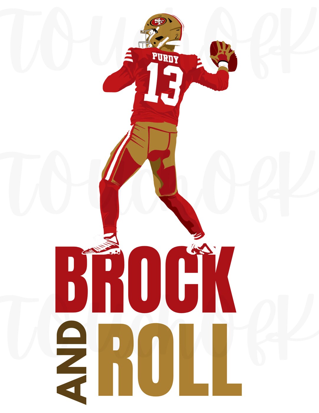 Brock Purdy PNG - Etsy