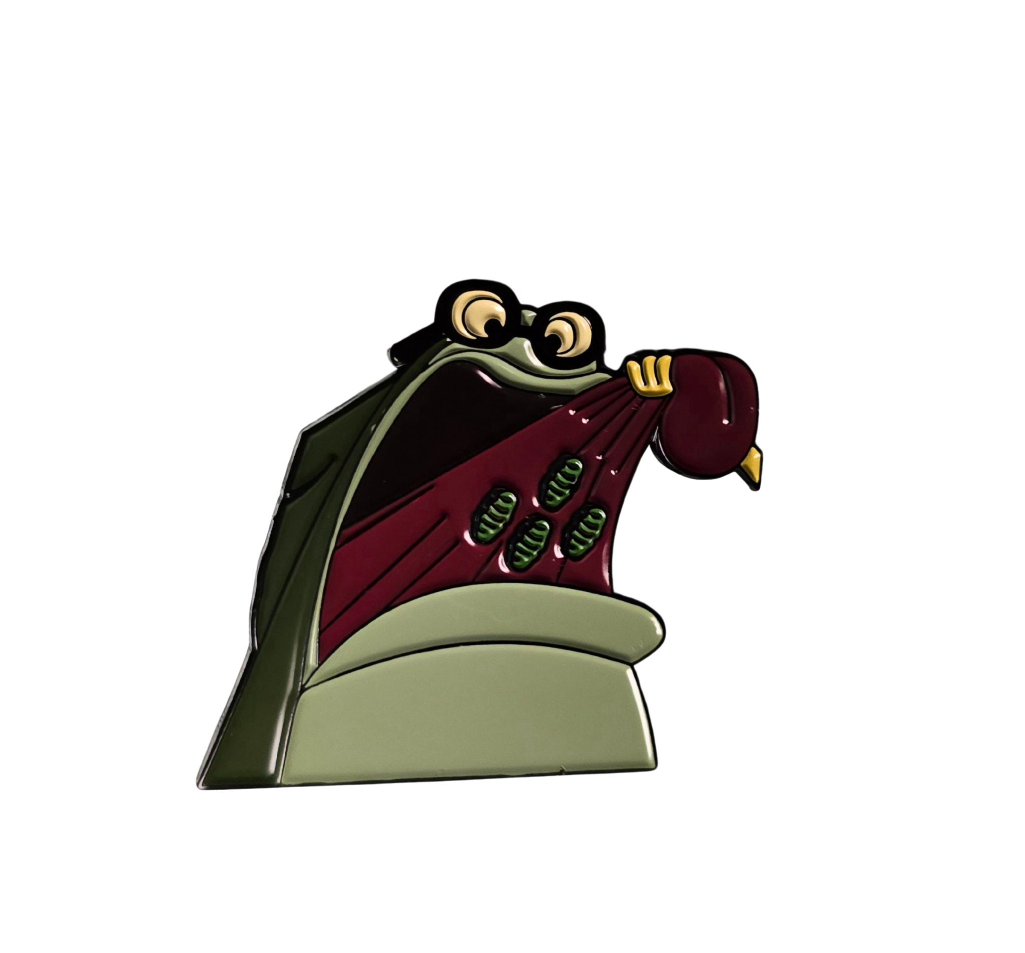 Spongebob Bubble Bass Pickles Cartoon Enamel Pin / Lapel Pin / Cute ...