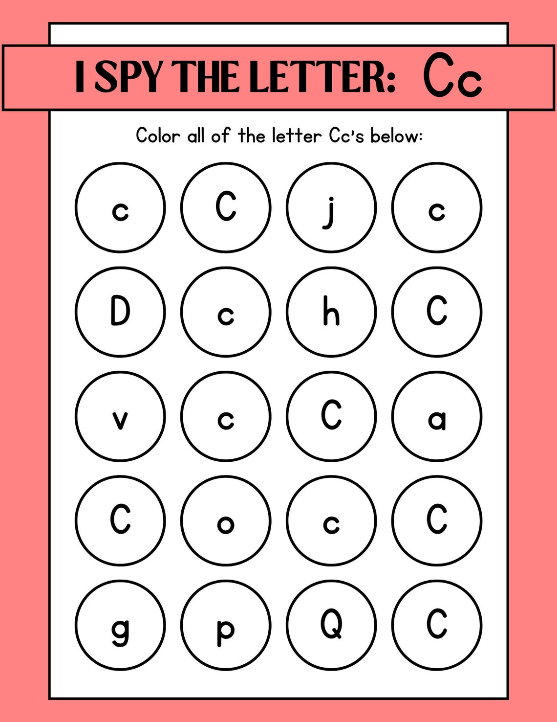 Printable Alphabet Workbook Tracing Practice Letter Recognition ...