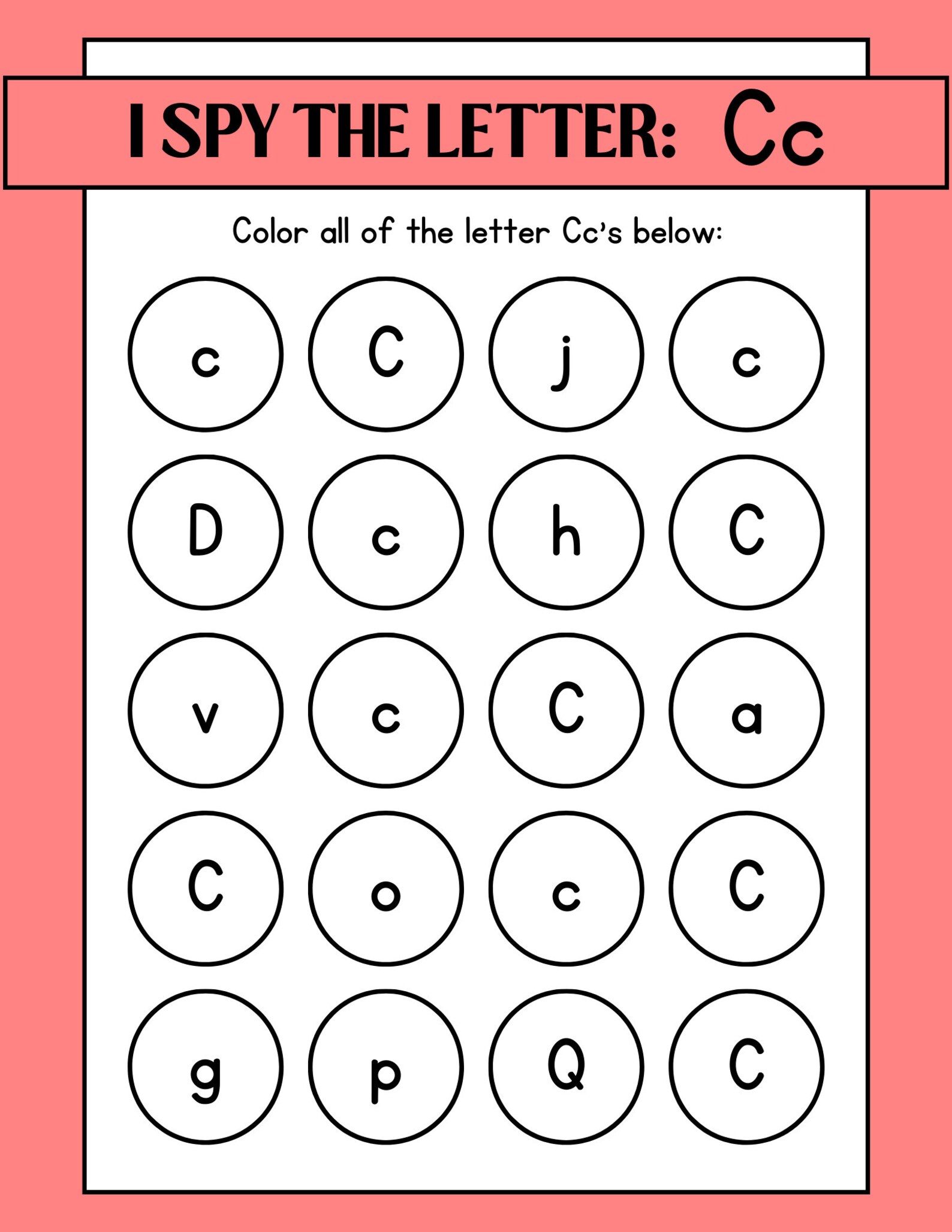 Printable Alphabet Workbook- Tracing Practice- Letter Recognition ...