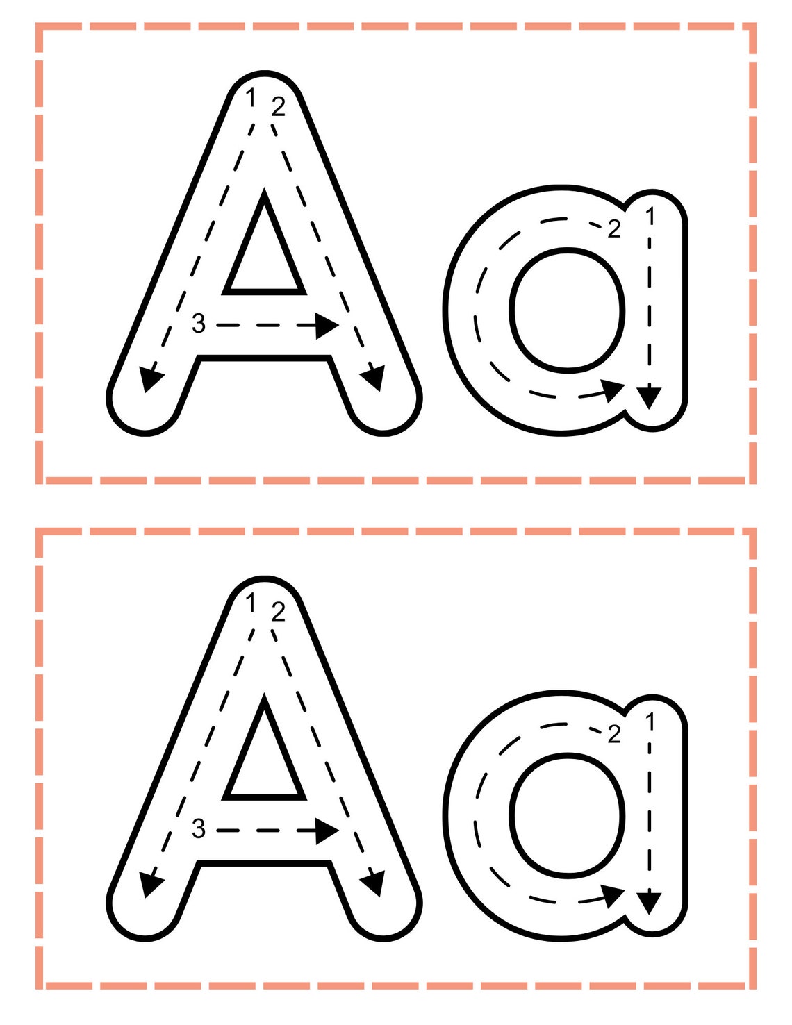 Printable Alphabet Workbook Tracing Practice Letter Recognition ...