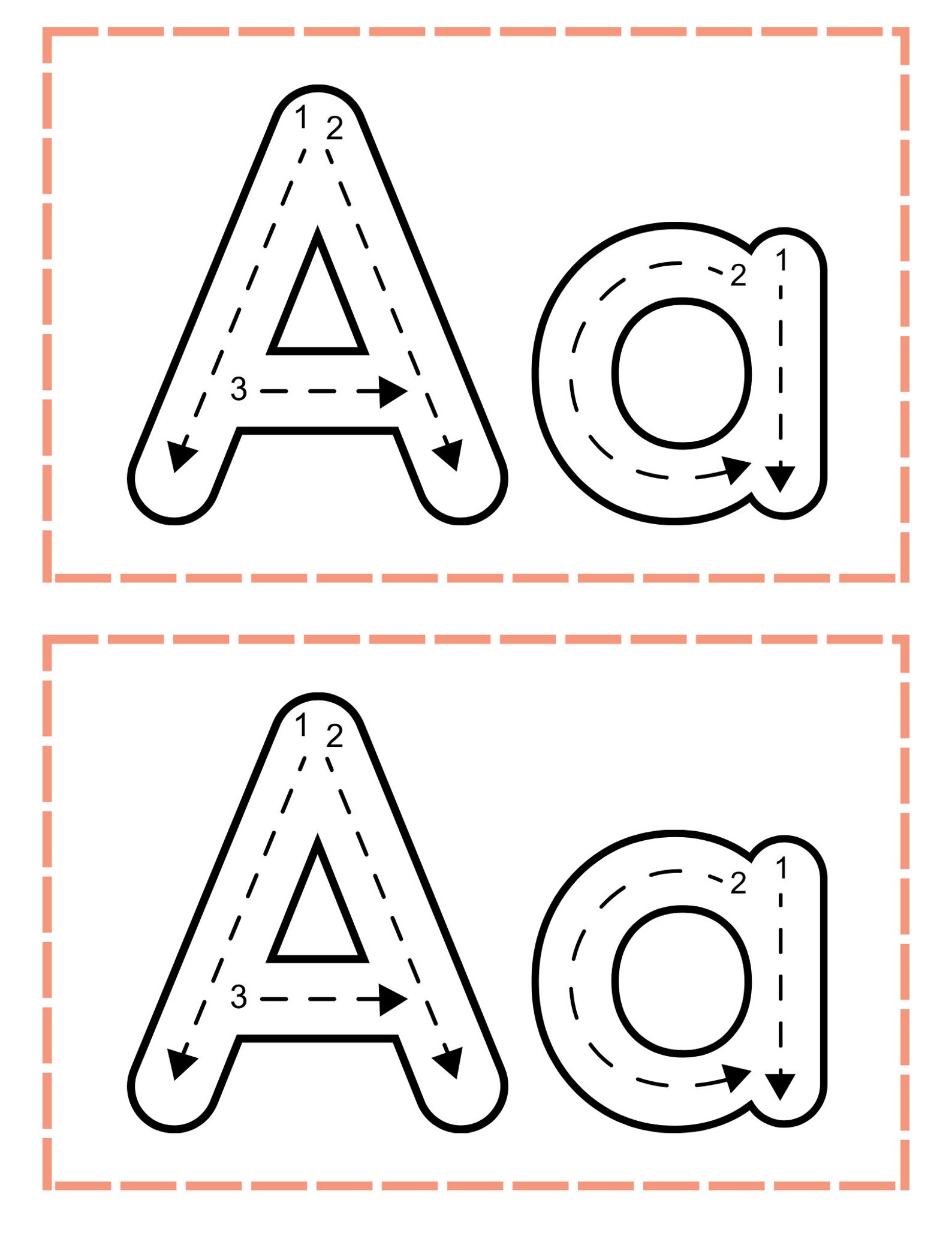 Printable Alphabet Workbook- Tracing Practice- Letter Recognition ...