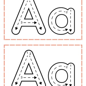 Printable Alphabet Workbook- Tracing Practice- Letter Recognition ...