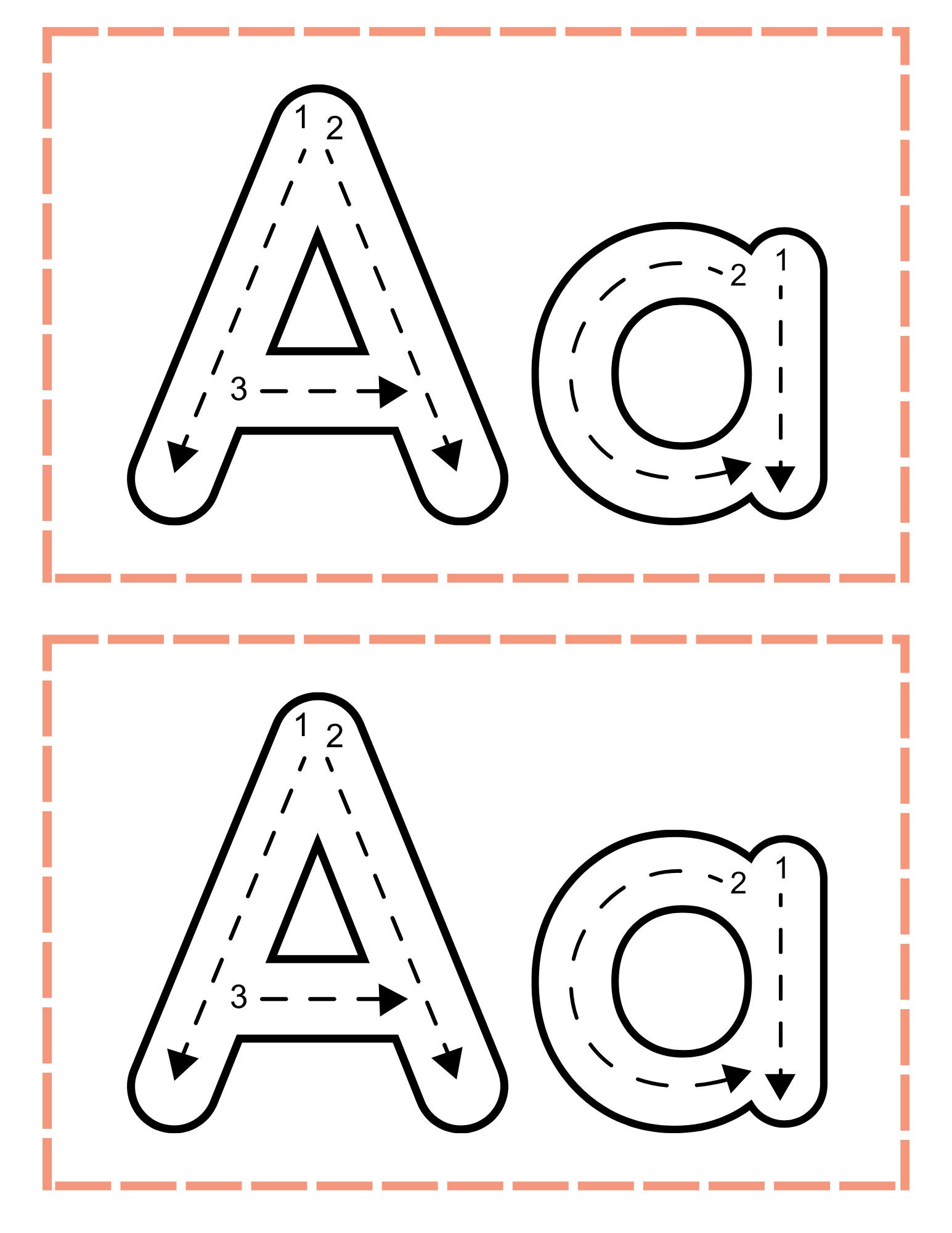 Printable Alphabet Workbook- Tracing Practice- Letter Recognition ...
