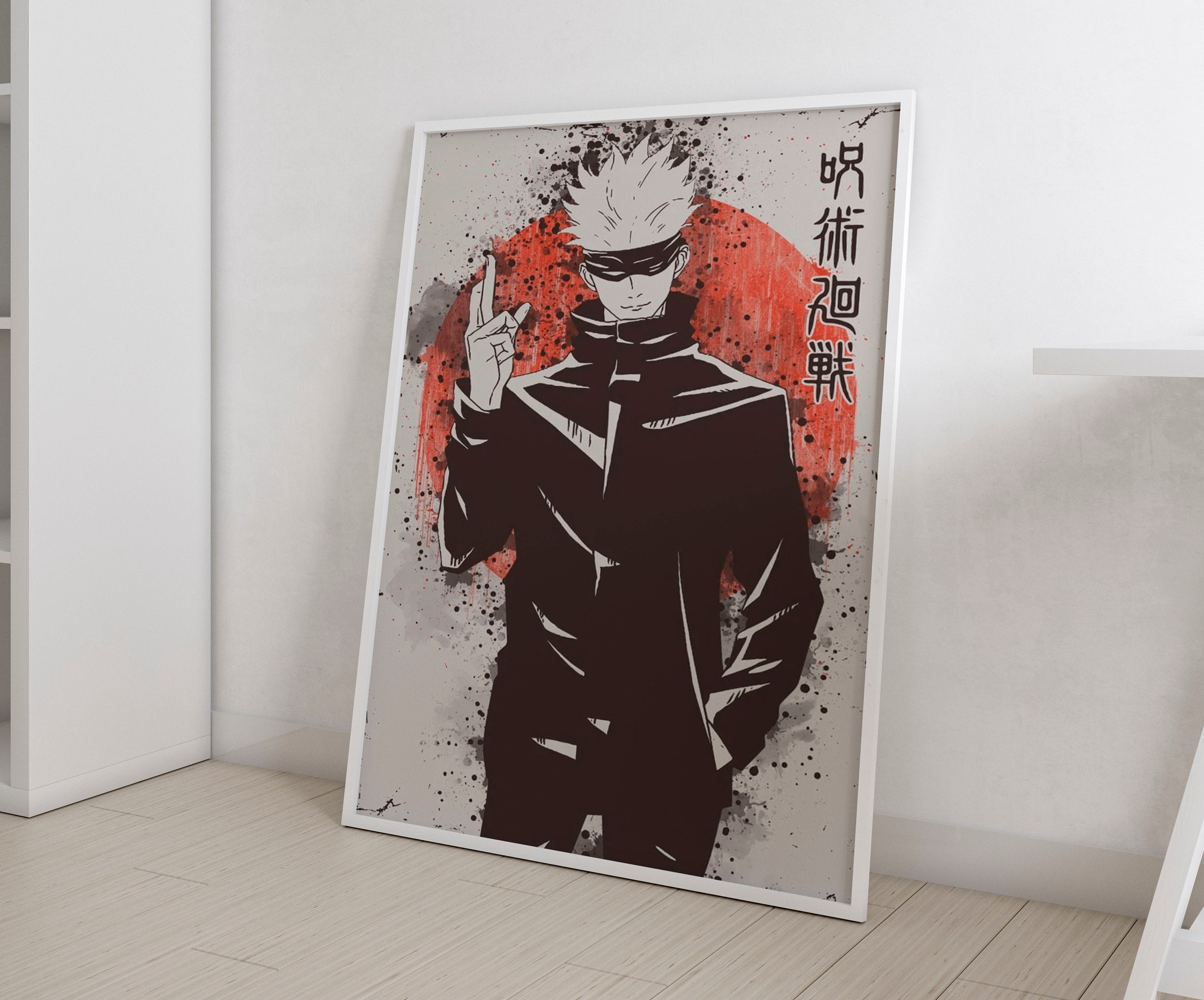 Anime Poster Set Anime Wall Art Anime Room Decor Retro Vintage Art ...