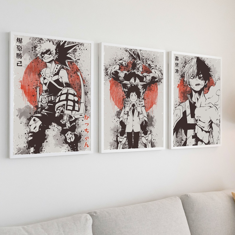 Mha Posters - Etsy
