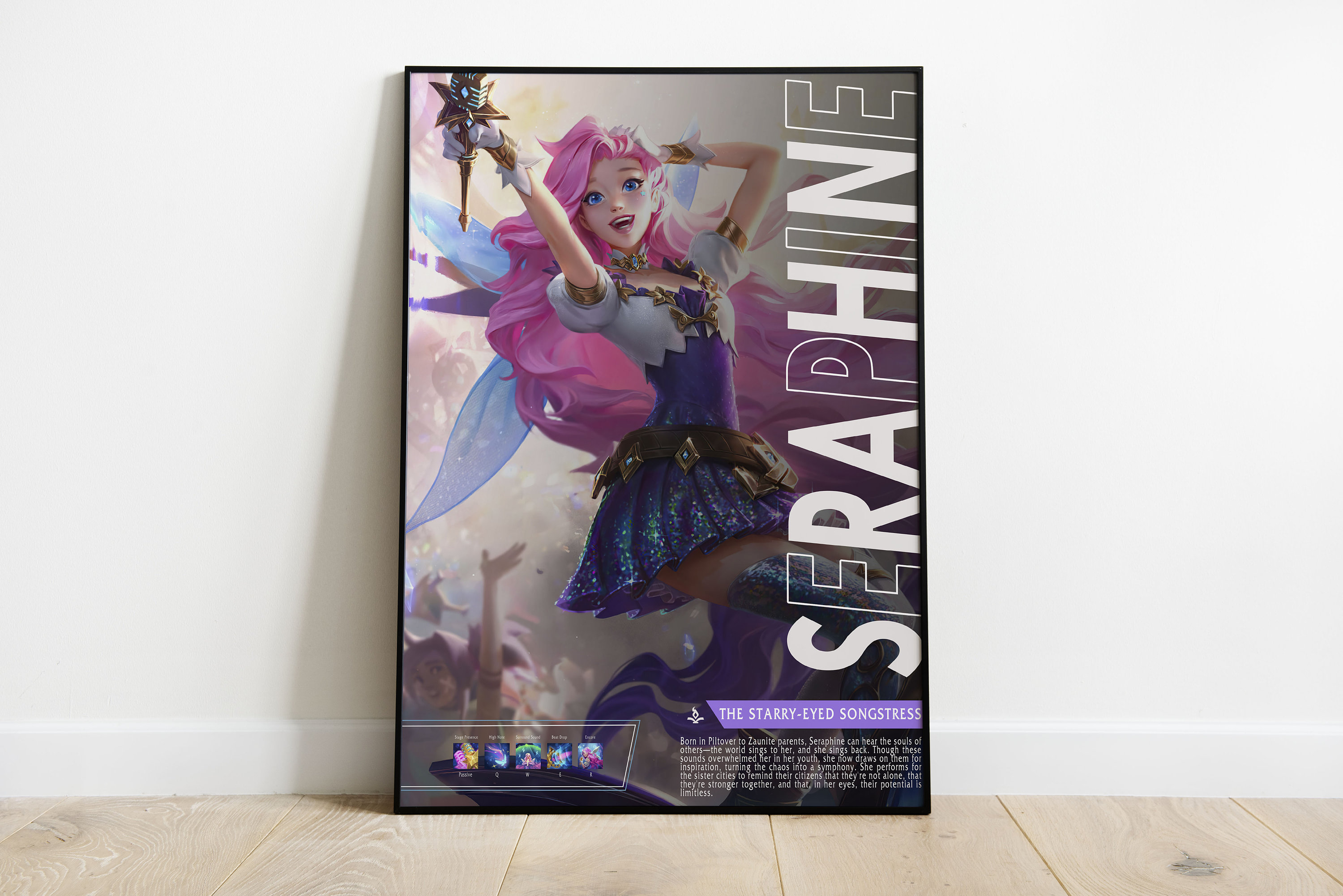 League of Legends Poster Neeko Seraphine Veigar Lol Poster Custom ...