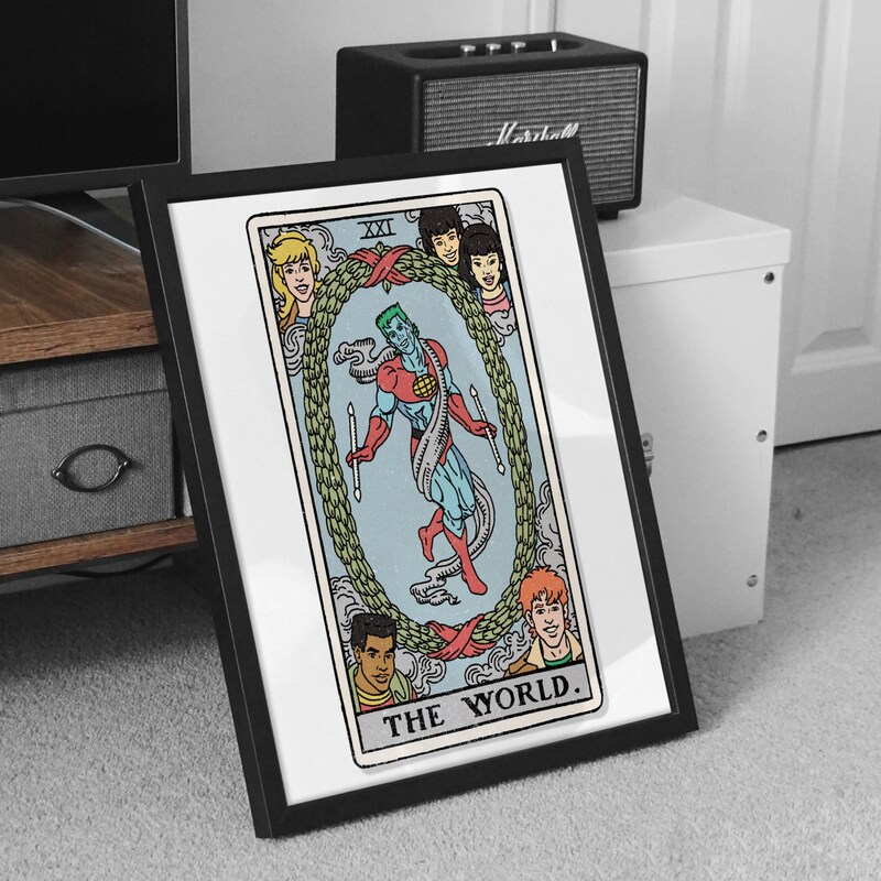 Tarot Card Poster - Etsy
