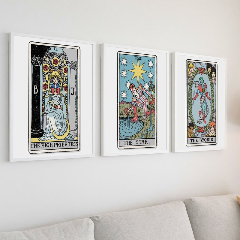 Tarot Card Posters - Etsy