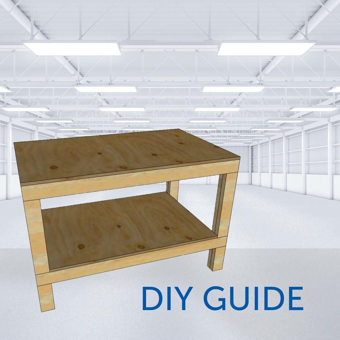 Easy to Follow DIY Workbench Guide | Simple Work Table | Digital ...