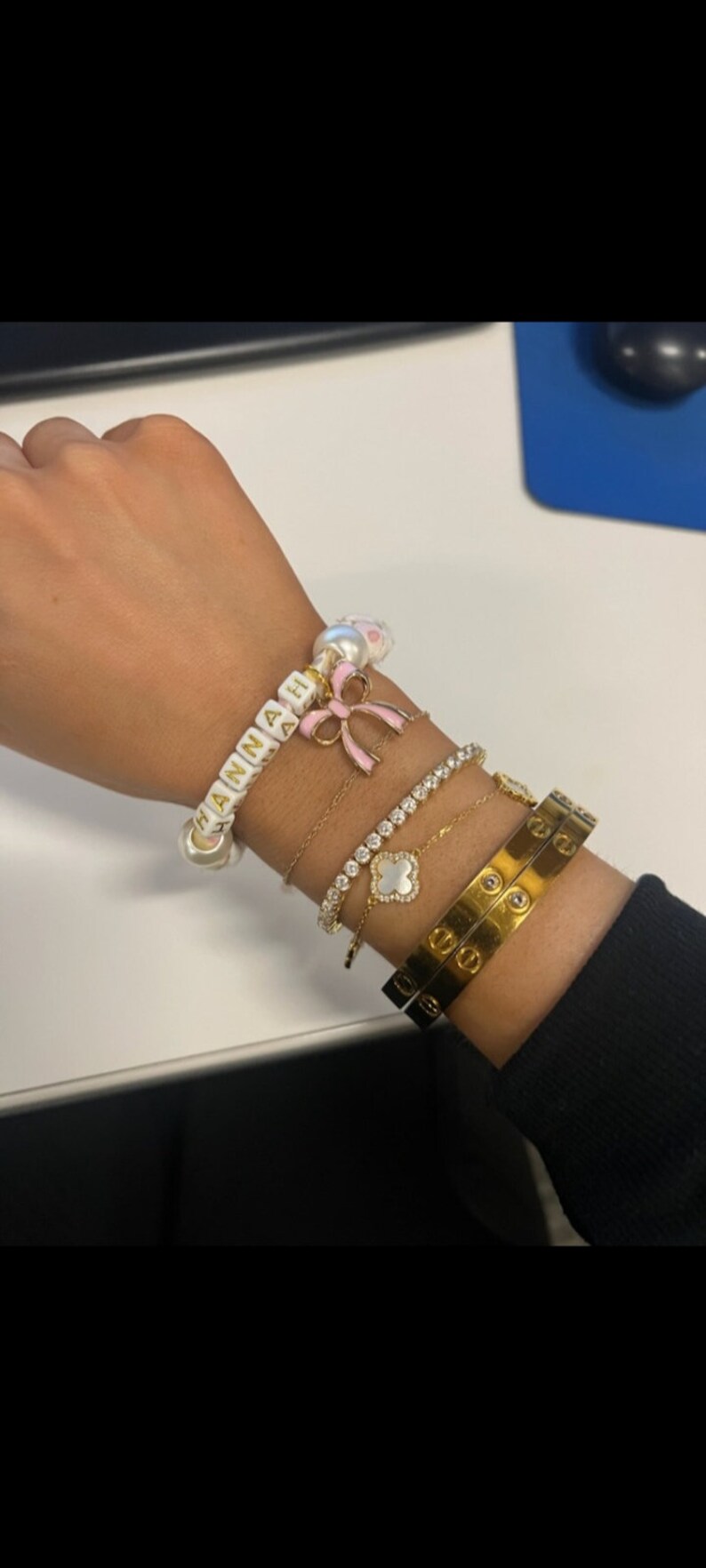 Bow Bracelet Love Shack Fancy - Etsy
