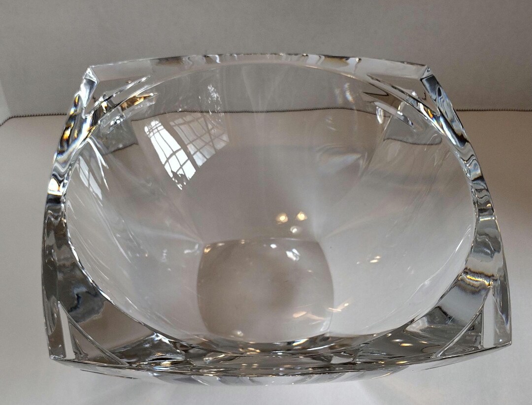 Waterford Crystal Metra Square Bowl 10" (clear) - Etsy