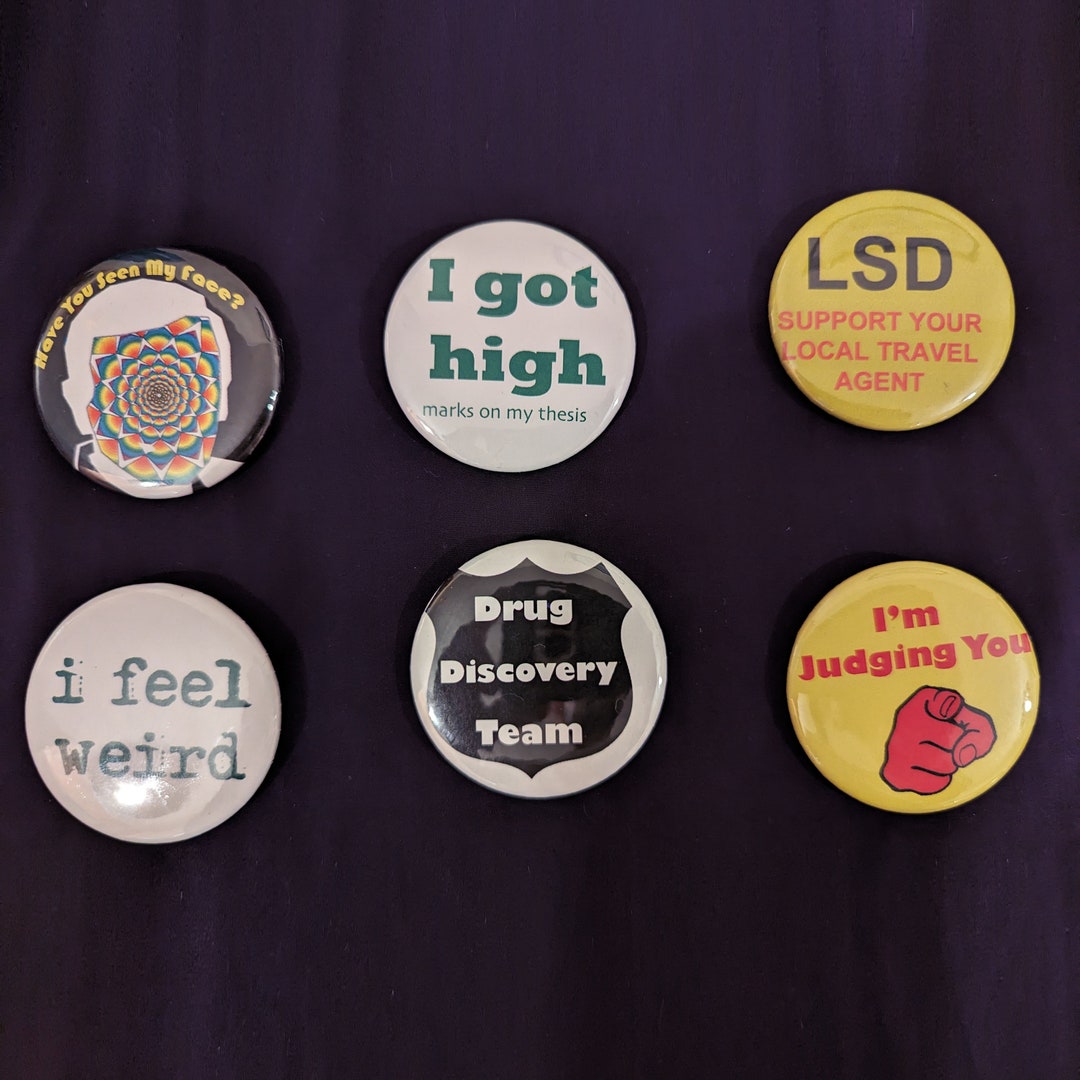 Festival Flair: Cute & Funny 2.25 Pinback Buttons - Etsy