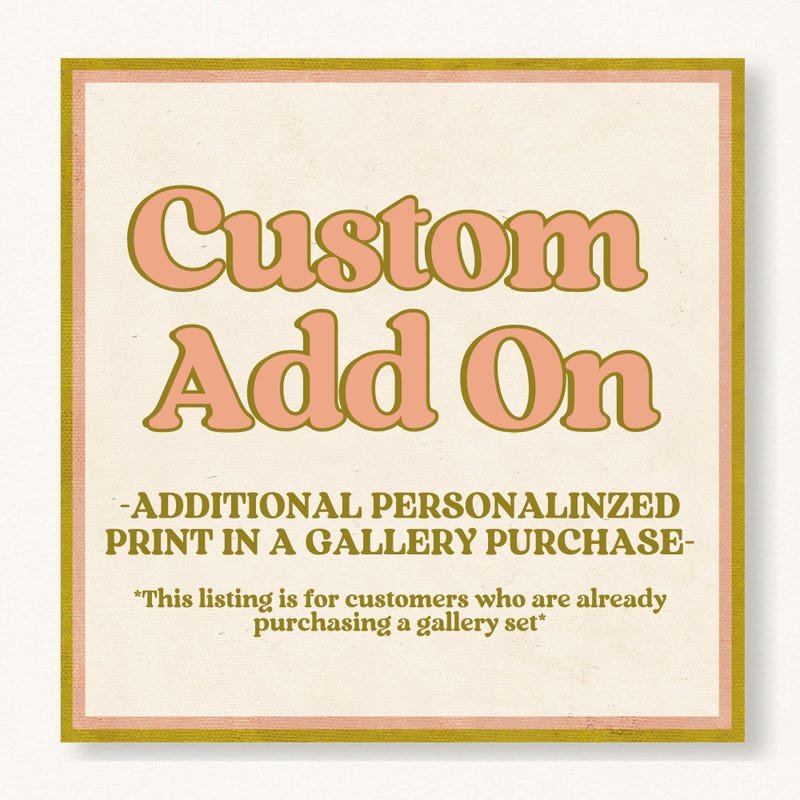 Custom Poster Paper Color - Etsy