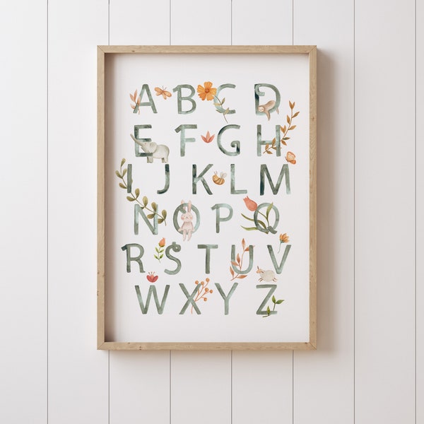 Abc Poster - Etsy