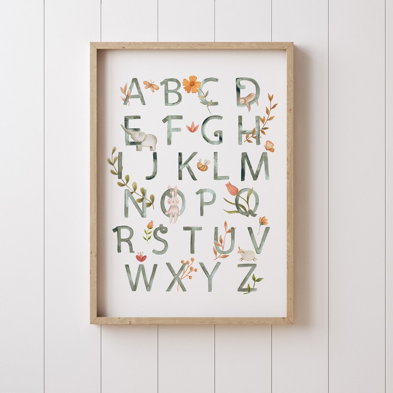 Abc Poster - Etsy