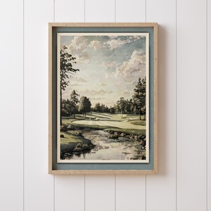 Vintage Golf Art Print Set: Man Cave Decor (digital Download) - Etsy