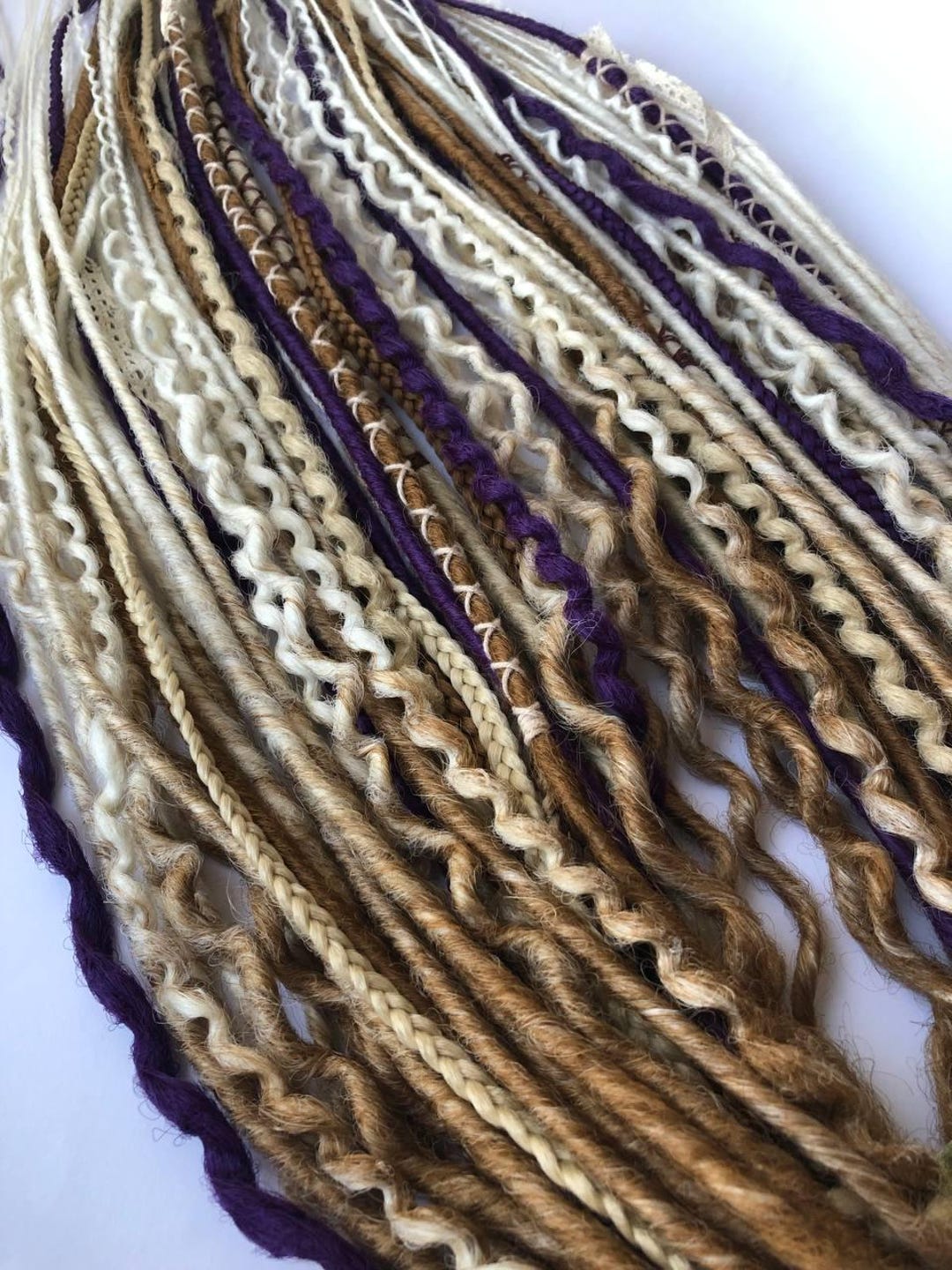 Double Ended Textured Dreadlocks/soft Dreadlocks/ Light Dreadlocks/de ...