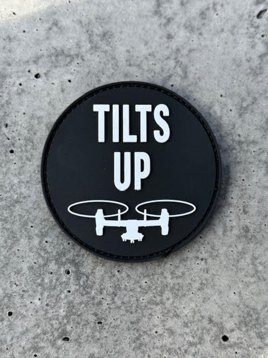 Tilts-up V-22 Osprey PVC Aviation Patch - Etsy
