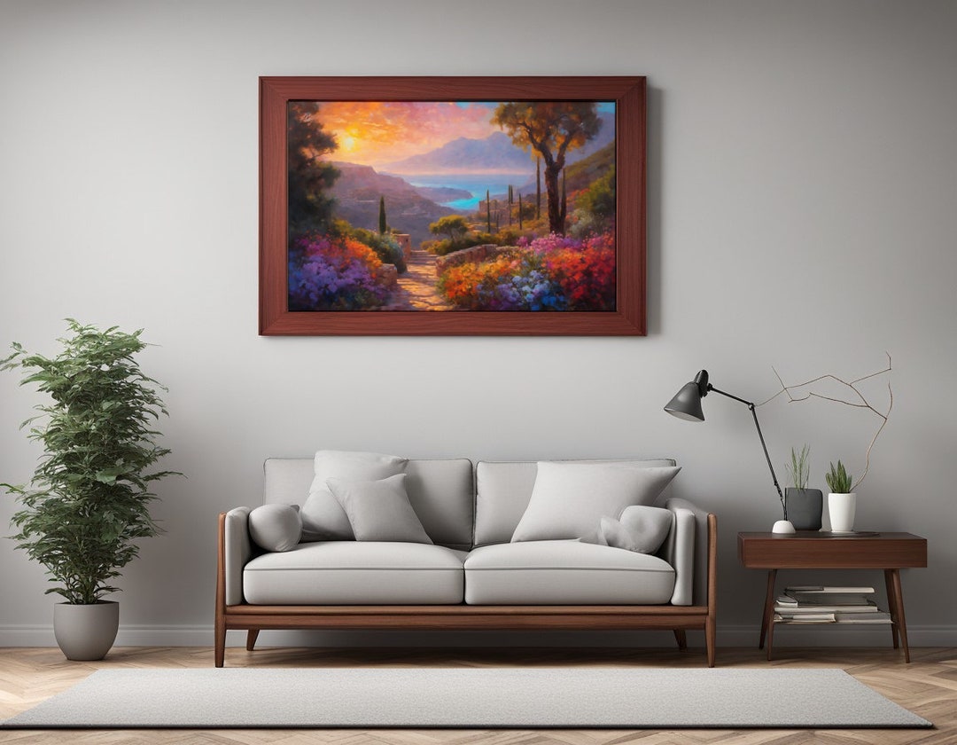 Soft Sunscape View Digital Download Only for Serene Inspiration - Etsy