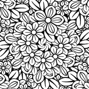 20 Full Page Floral Mandala Coloring Pages | Printable PDF Flower ...