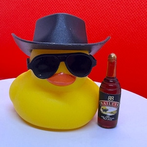 Liquor Bottle Rubber Duck Car Ornament: Top Shelf Cruising Duck - Etsy