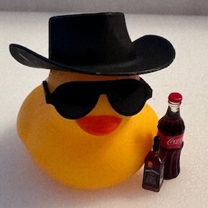 Liquor Bottle Rubber Duck Car Ornament: Top Shelf Cruising Duck - Etsy