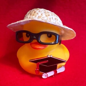 Dashboard Duck Yellow Themed Rubber Duck Ducks Teacher School Gift ...