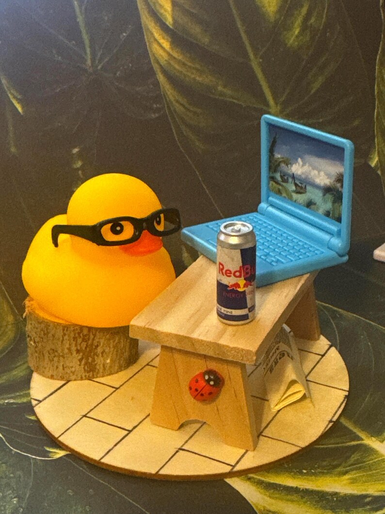 Studying Student Duck - Etsy