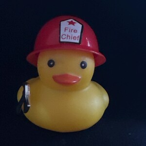 Firefighter Duck - Etsy