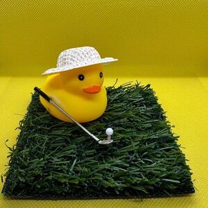 Golfing Duck - Etsy