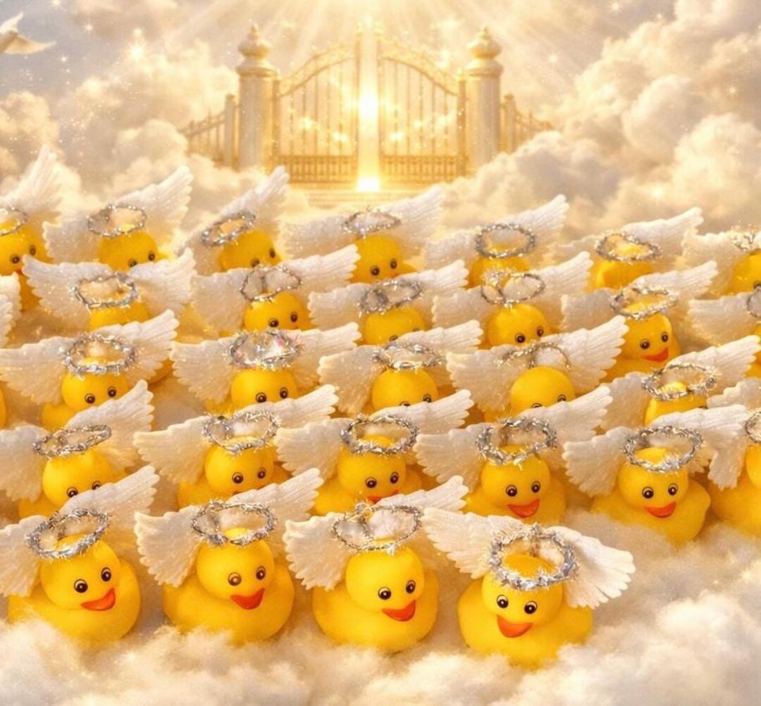 Angel Duck Keepsakes, Celebration of Life Gifts, Set of 12 - Etsy