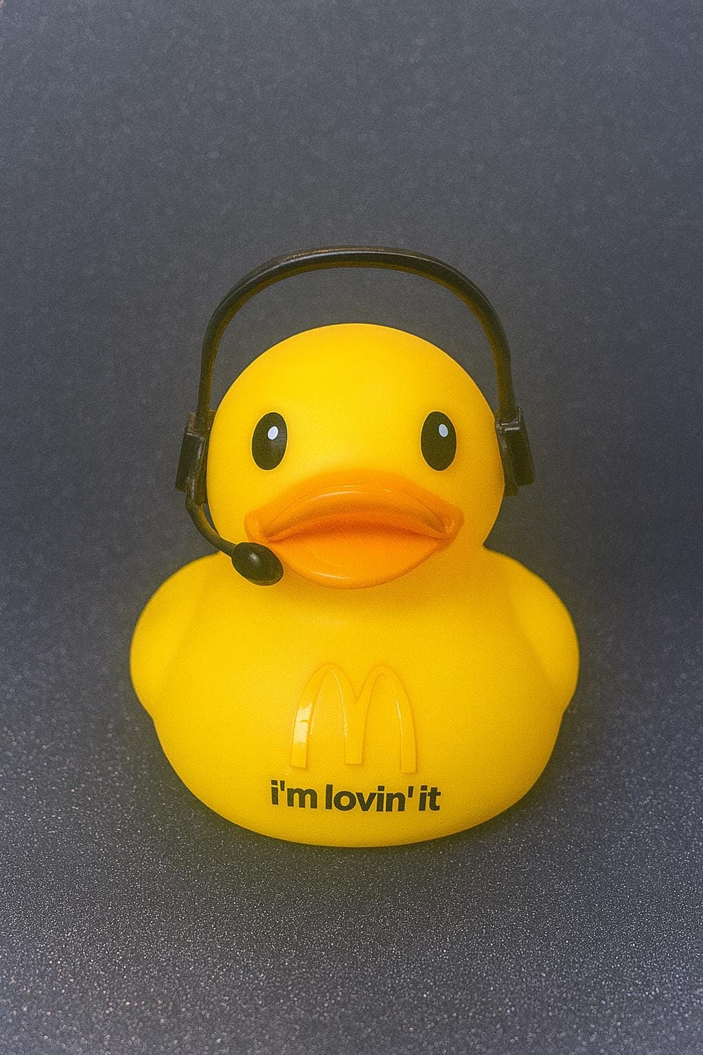 Mcdonald's Inspired Rubber Duck: Fast Food Novelty Collectible - Etsy