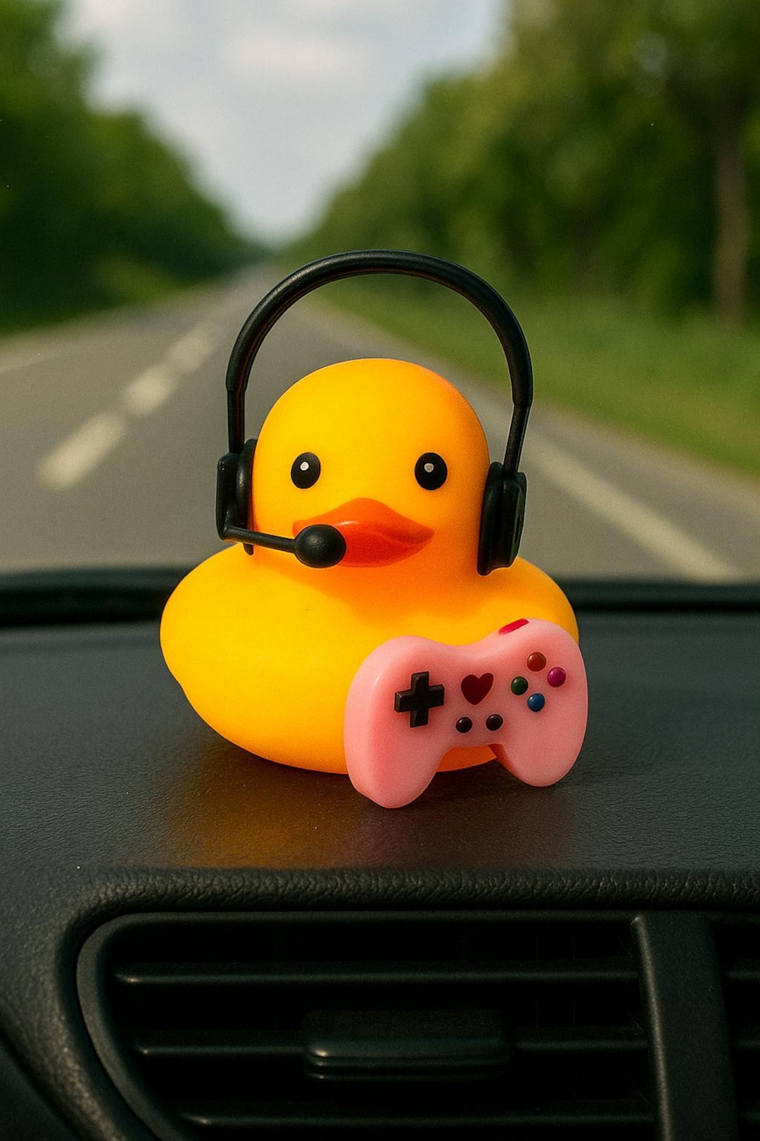 Gamer Rubber Duck With Headset: Game Room Decor, Stocking Stuffer - Etsy
