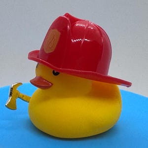 Firefighter Duck - Etsy