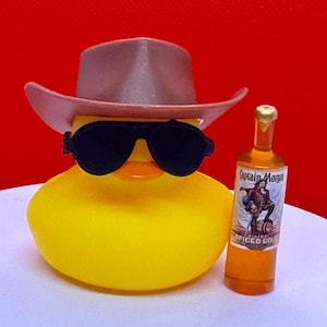 Liquor Bottle Rubber Duck Car Ornament: Top Shelf Cruising Duck - Etsy