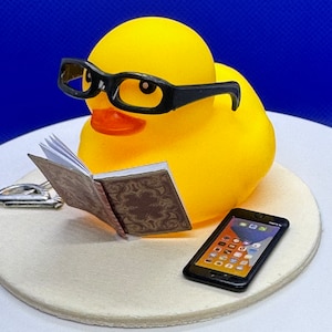 Studying Student Duck - Etsy