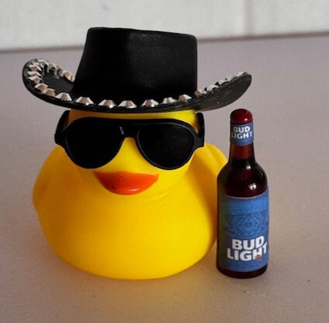 Tipsy Duck, Personalized Rubber Duck Gift, Dashboard Accessory, Custom ...