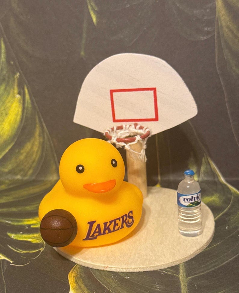 Basketball Rubber Duck, Summertime Sports Ducks, You Choose Your ...
