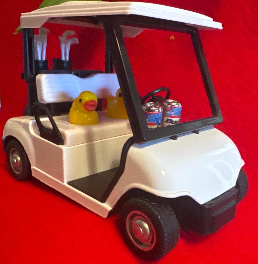 Golfing Duck - Etsy