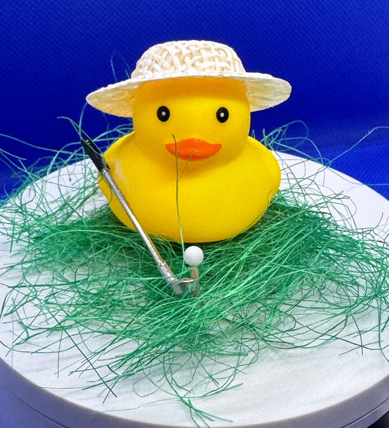 Golfing Duck - Etsy