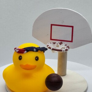 Basketball Rubber Duck, NBA, Summertime Sports Ducks, You Choose. - Etsy