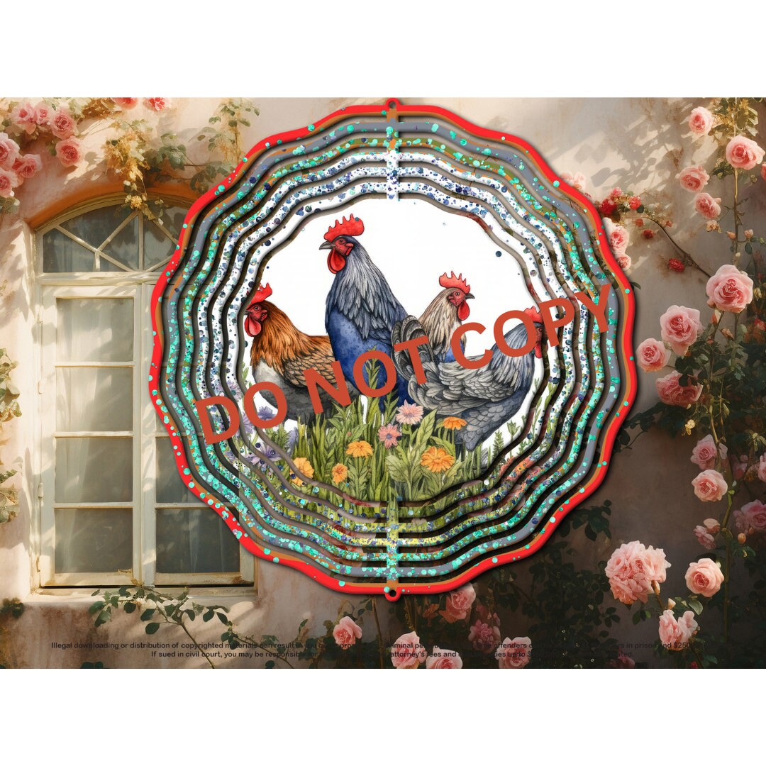 Animal Wind Spinners, Country, Farm Animals, Garden Decor - Etsy