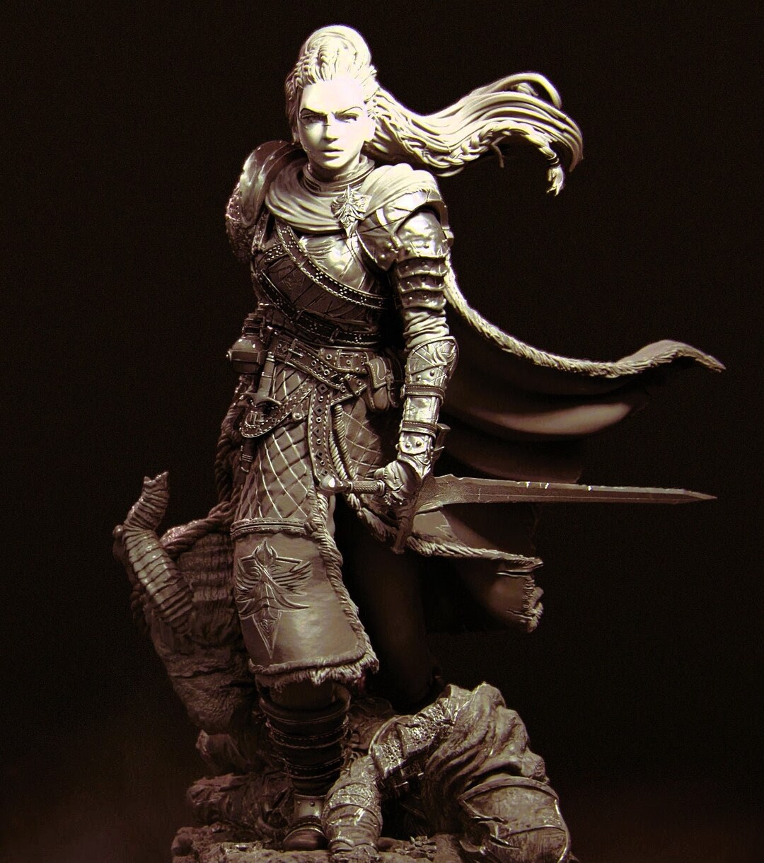 Monster Hunter Stl Sculpture, 3D Model, Digital File, 3D Printer File ...