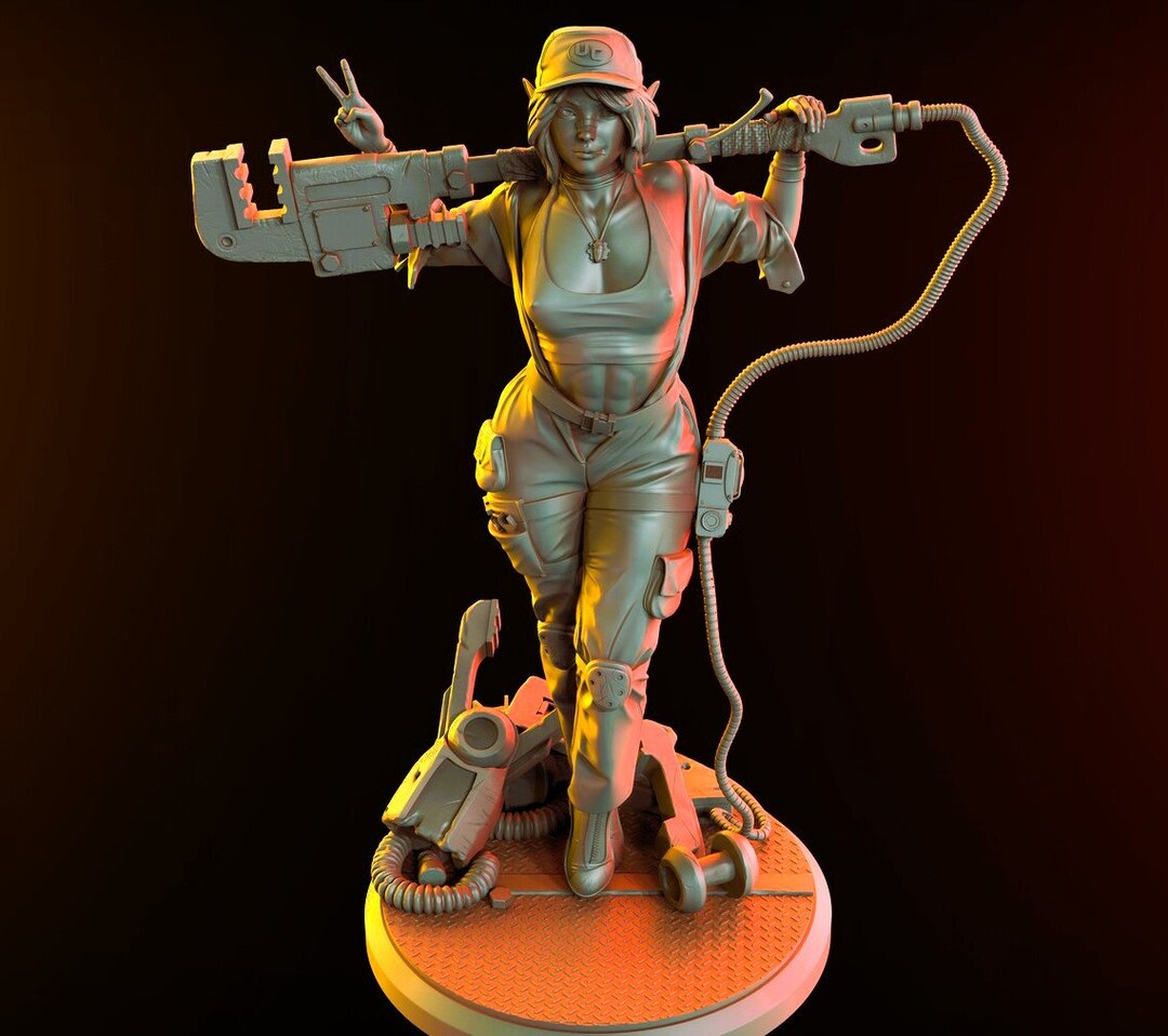 Washer Statue Stl Sculpture, 3D Model, Digital File, 3D Printer File ...