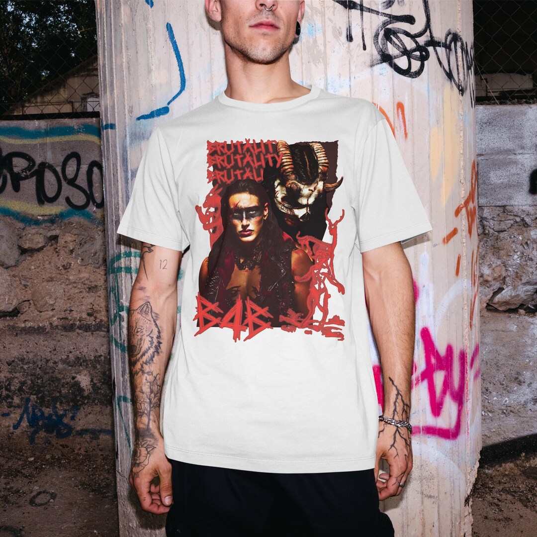 Rhea Ripley Horned Demon Survivor Series Shirt WWE Fan Gear Mami T ...