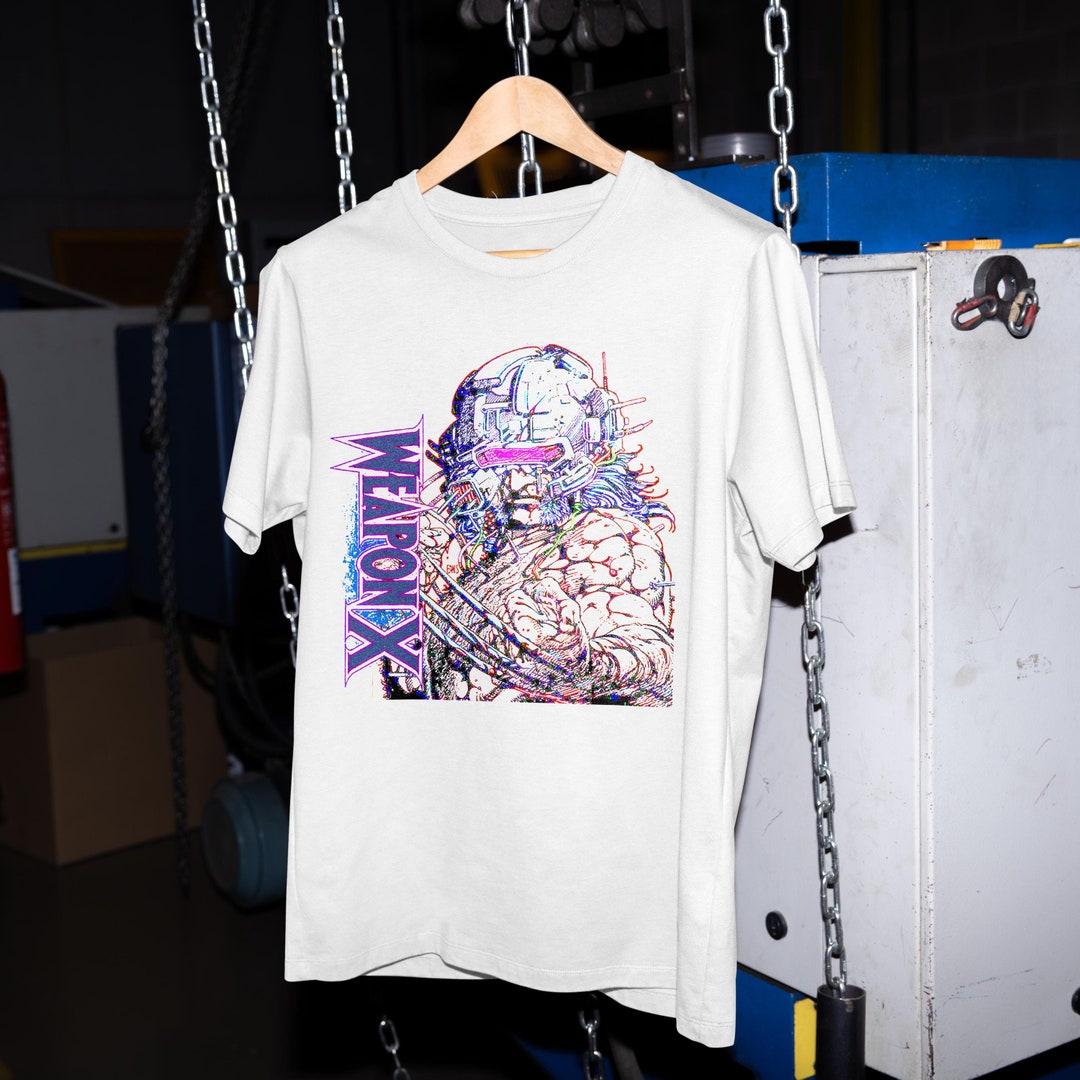 Weapon X Wolverine Comic Book T-shirt Marvel Comics Logan Wolverine X ...