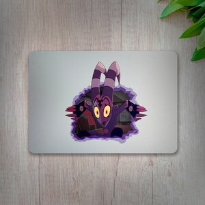 Blitzo Dimensional Cutout Helluva Boss Laptop Sticker Blitzo 3-D Effect ...
