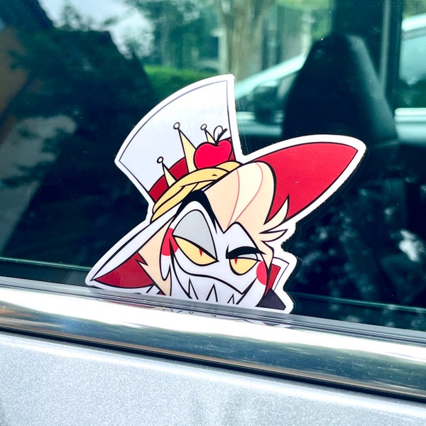 Lucifer morningstar hazbin hotel keychain - Etsy France