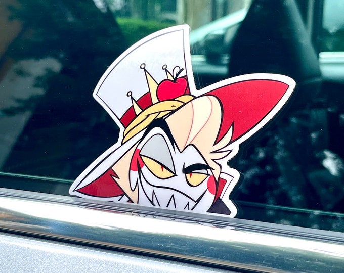 Lucifer Meme Sticker Set Hazbin Hotel Vinyl Stickers - Etsy